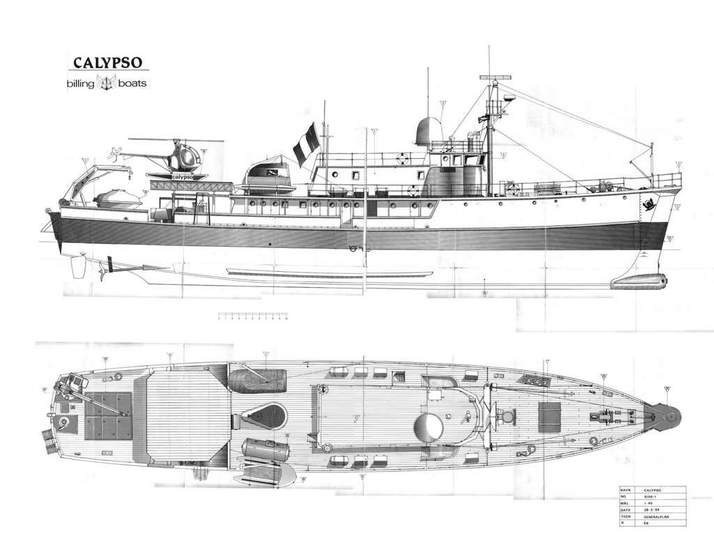 Gezocht originele bouwtekening Calypso van Billing Boats ...