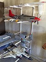 DIY wall mounted PVC Airplane Storage Rack - RC Groups
